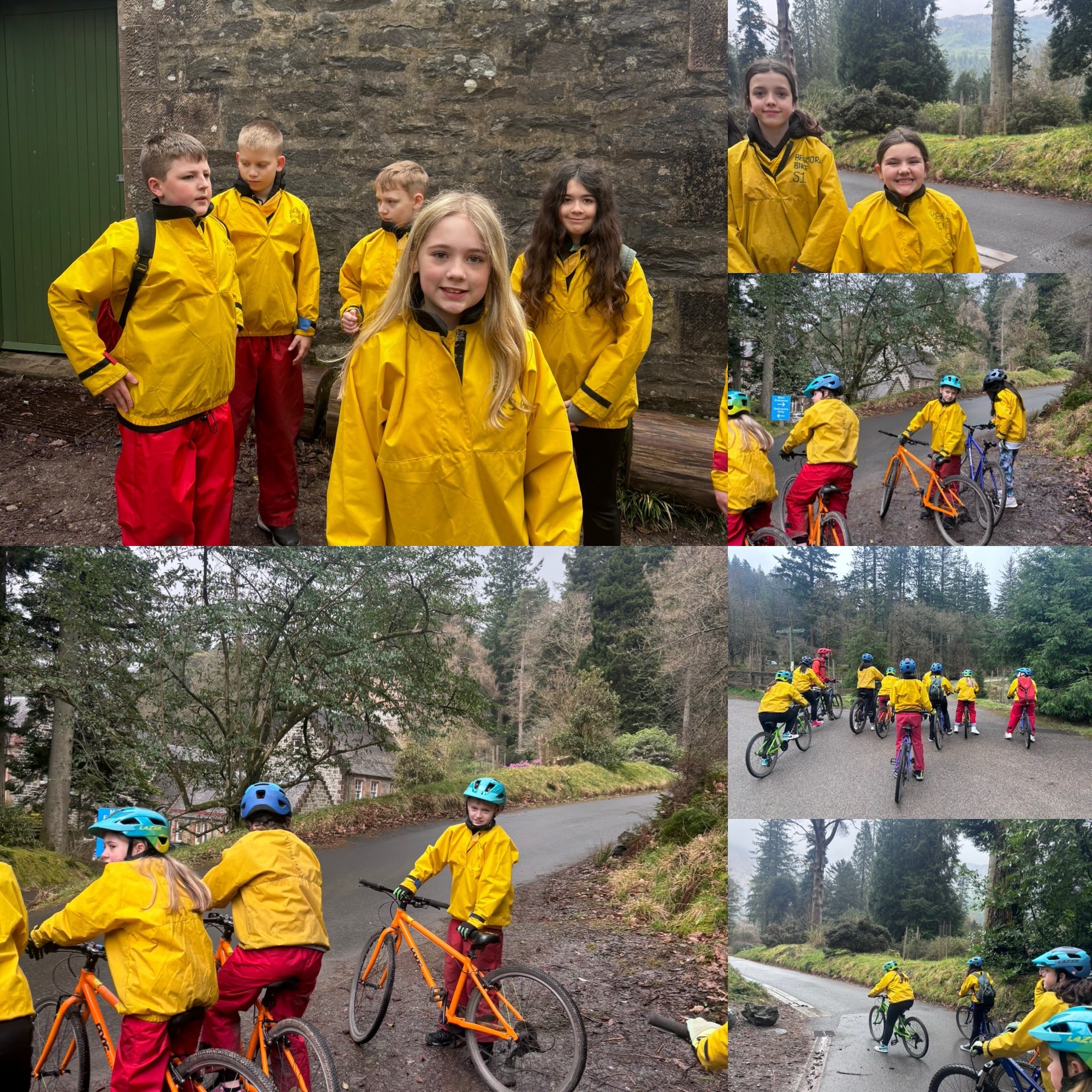 Biking on roads, up hills , over sand and rocks. – Royal Mile Primary ...